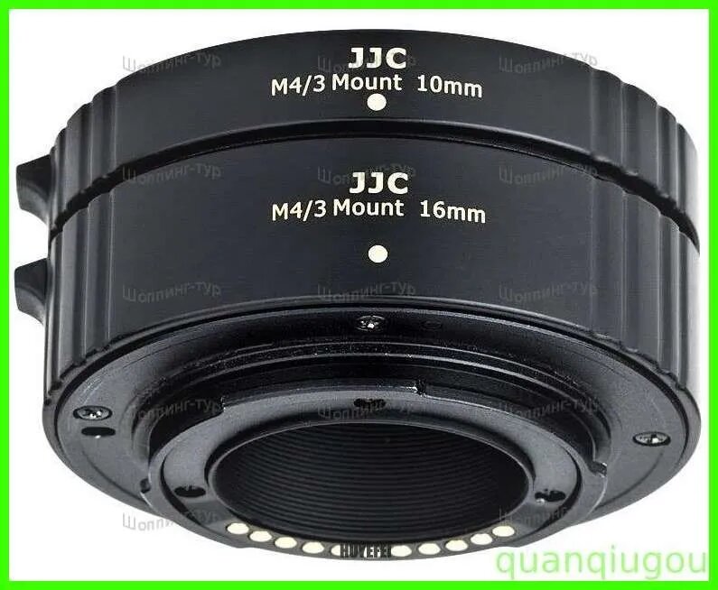 Переходное кольцо/адаптер JJC M4/3 Mount 10mm и 16mm для объективов Micro 4/3 — фото 1