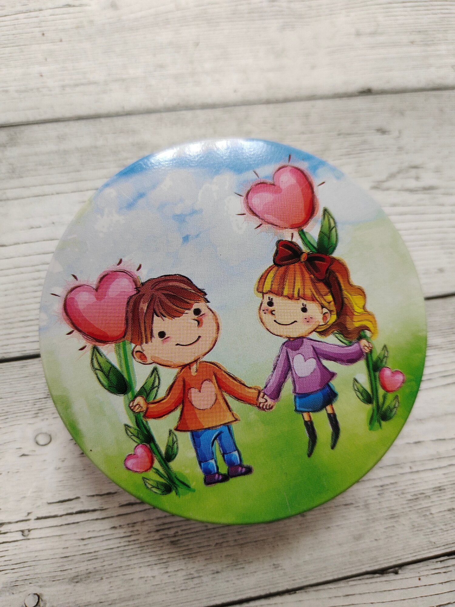 Вологодское Монпансье леденцы в баночке "Романтика" 65 грамм.