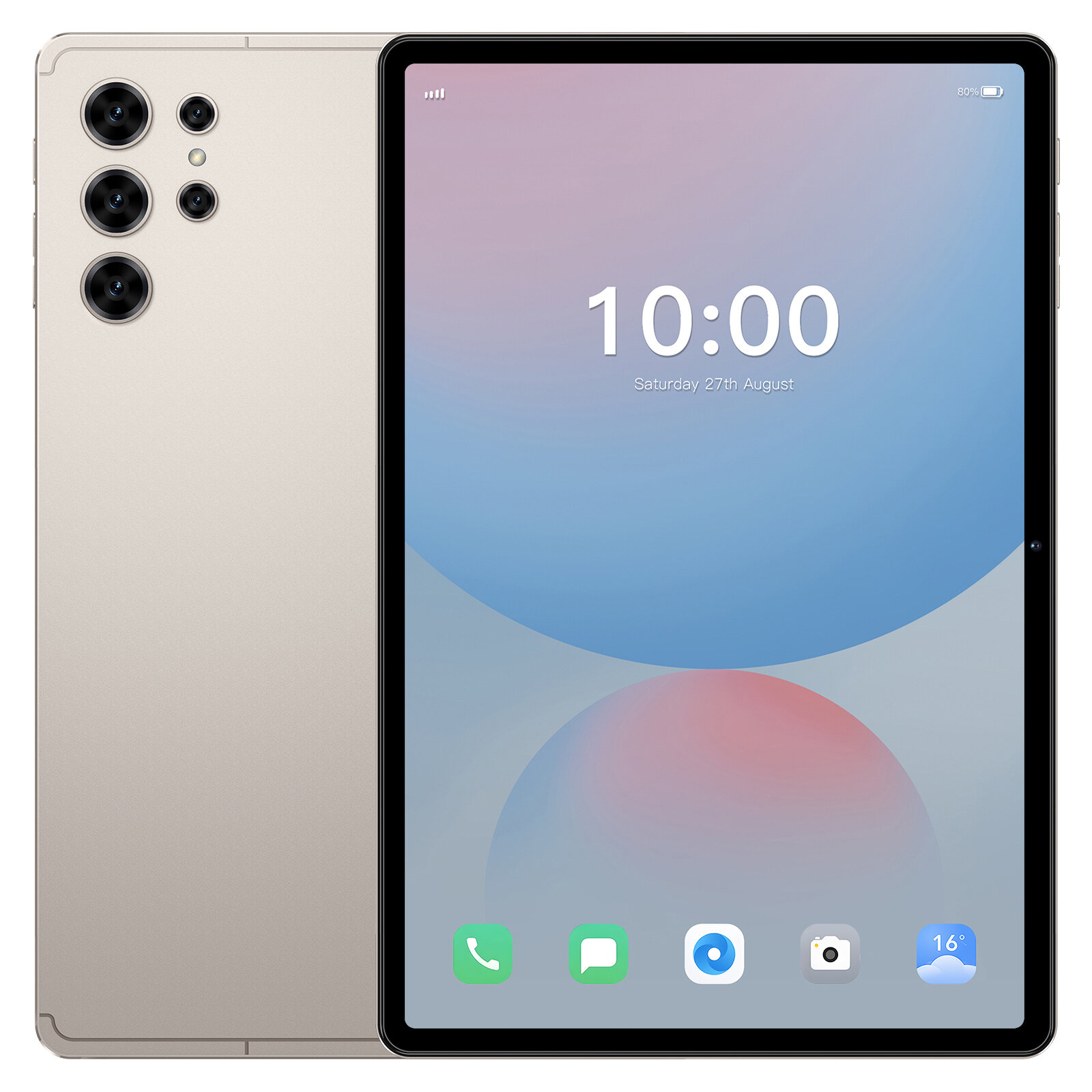 Планшет 10.1' 25 Ultra 16GB+1TB Android 15.0 Pad PC 16MP/32MP 5G, WIFI, 10000 мАч, золото