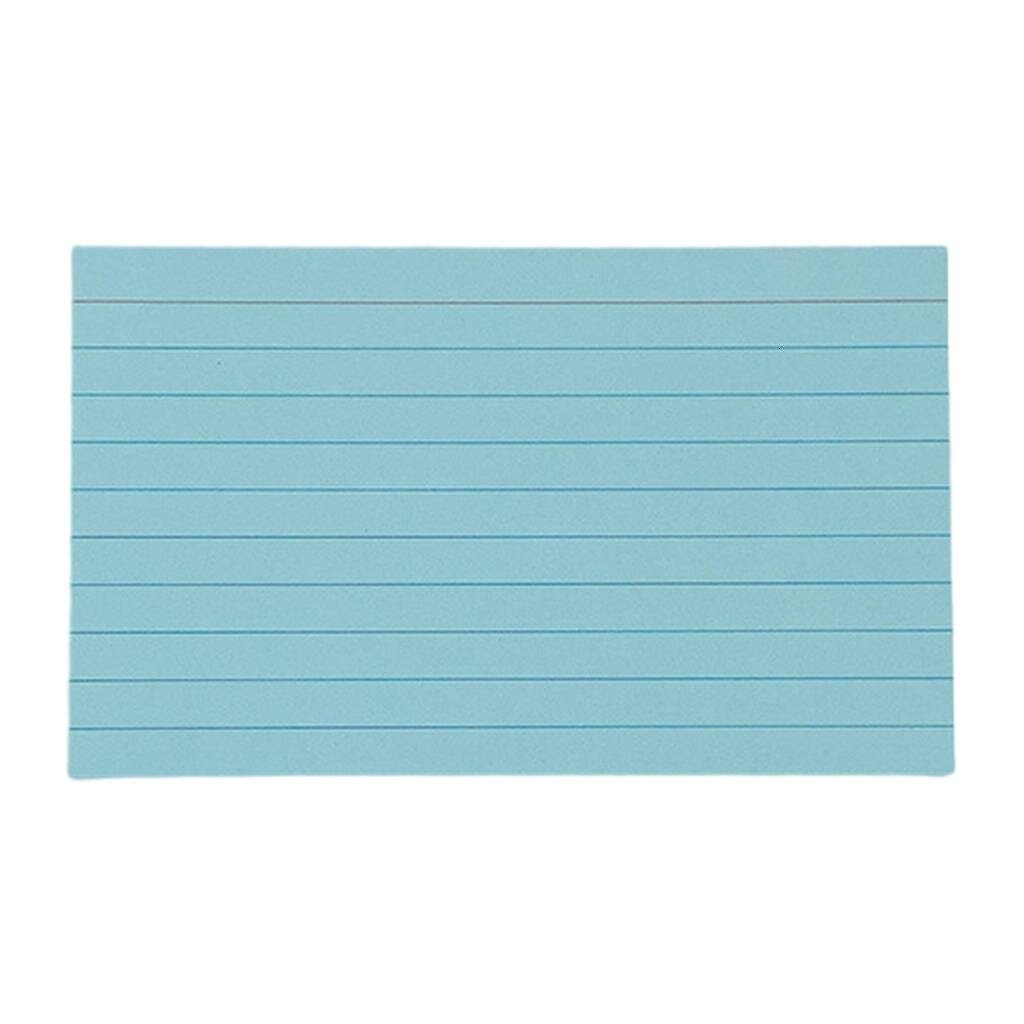 Цветные заметки 3×5 дюймов, 50 шт, Синий