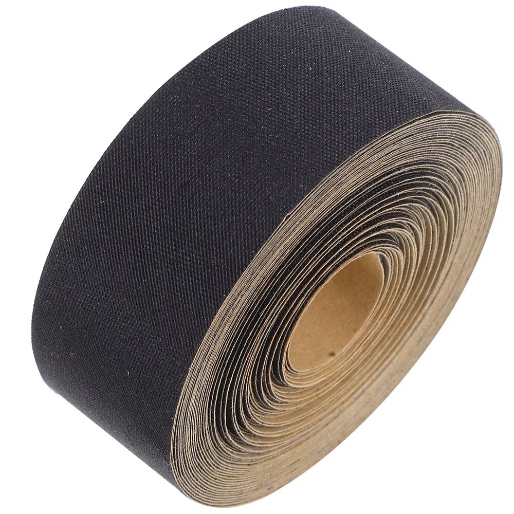 Черная Тканевая Лента Для Абажуров, 1 Рулон, 6 Метров, Самоклеящаяся, Декор
