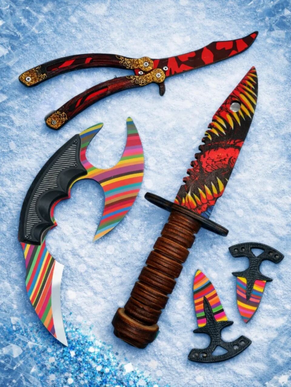 Оружие деревянное