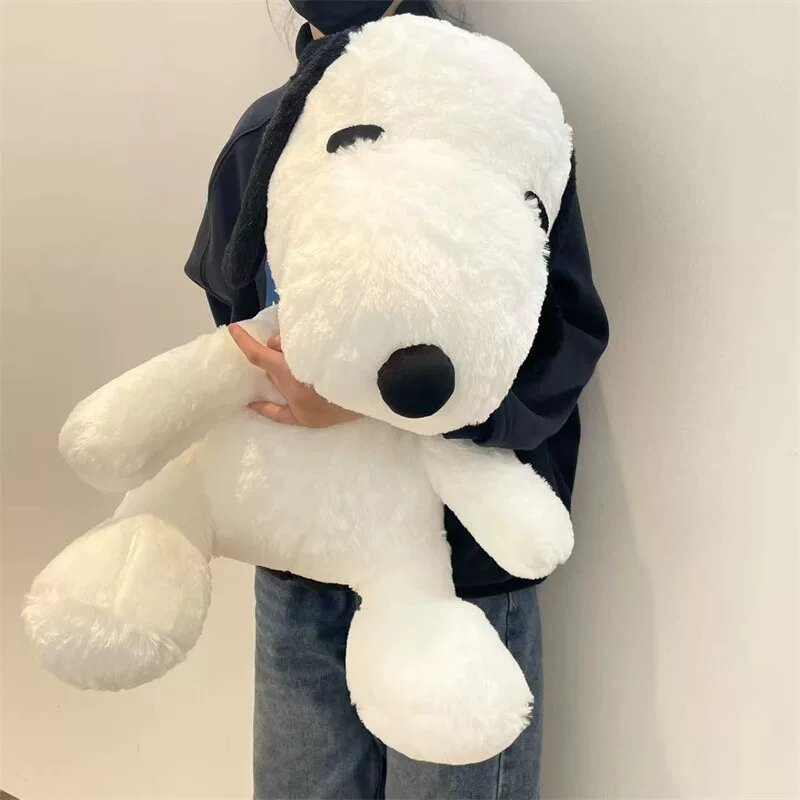 Snoopy мини-плюшевая собачка-игрушка, 40 см, компактная плюшевая игрушка для детей, мягкая шерстяная подарочная вещь