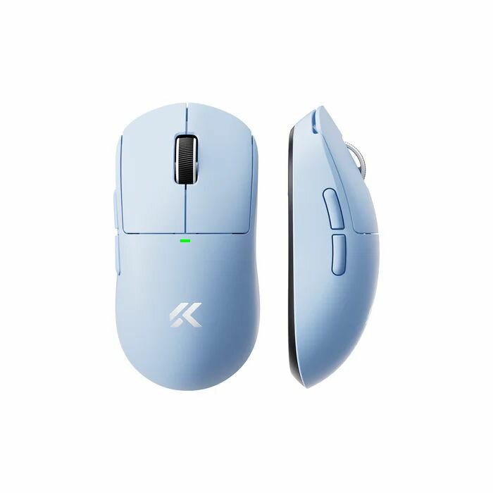 Мышь Mchose A5 V3, 3 типа подключения, Голубая, 8000 Гц
