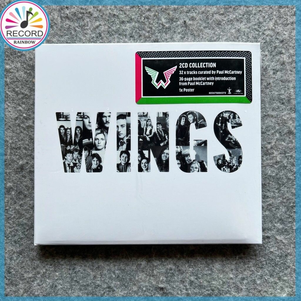 Paul McCartney Wings - Wings Pop Rock 2CD запечатанный совершенно новый альбом поп-рок 2CD альбом новый запечатанный