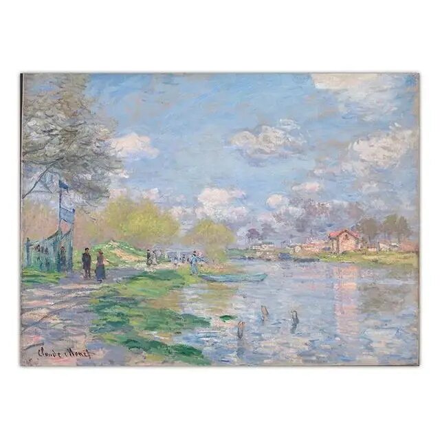 Импрессионизм Клод Моне, 30x40см, P6