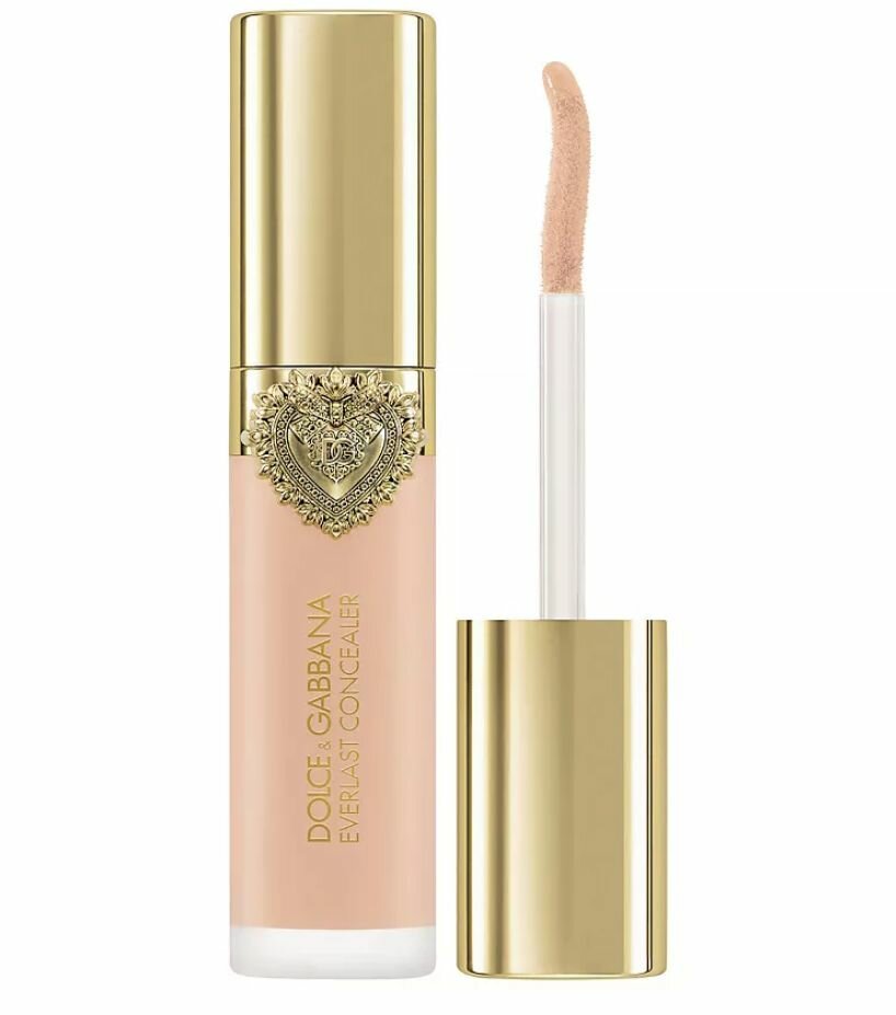 DOLCE&GABBANA Увлажняющий консилер для упругости кожи, стойкость 24 часа Everlast Concealer, 04 Light, 11 мл