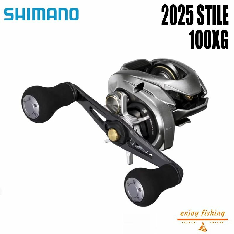 2025 SHIMANO STILE 100XG водяная катушка для рыбалки для правой руки