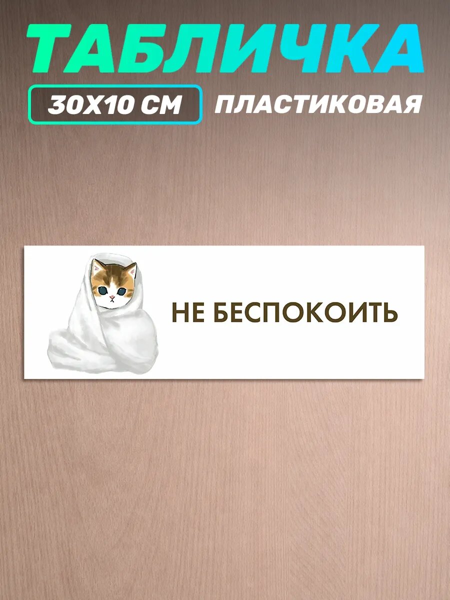 Табличка на дверь Не беспокоить
