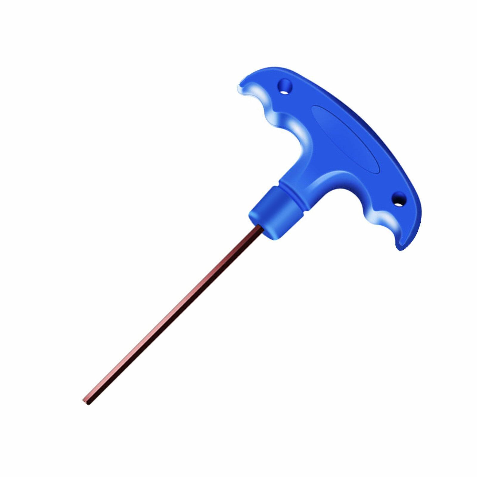 Надежный Т-образный шестигранный ключ с резиновой ручкой и длинной рукояткой