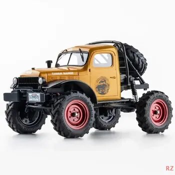 FMS 1/24 POWER WAGON FCX24 RC Внедорожник 4WD для Песка, Пустыни и Грунтовых Дорог, Подарок для Мужчин и Мальчиков