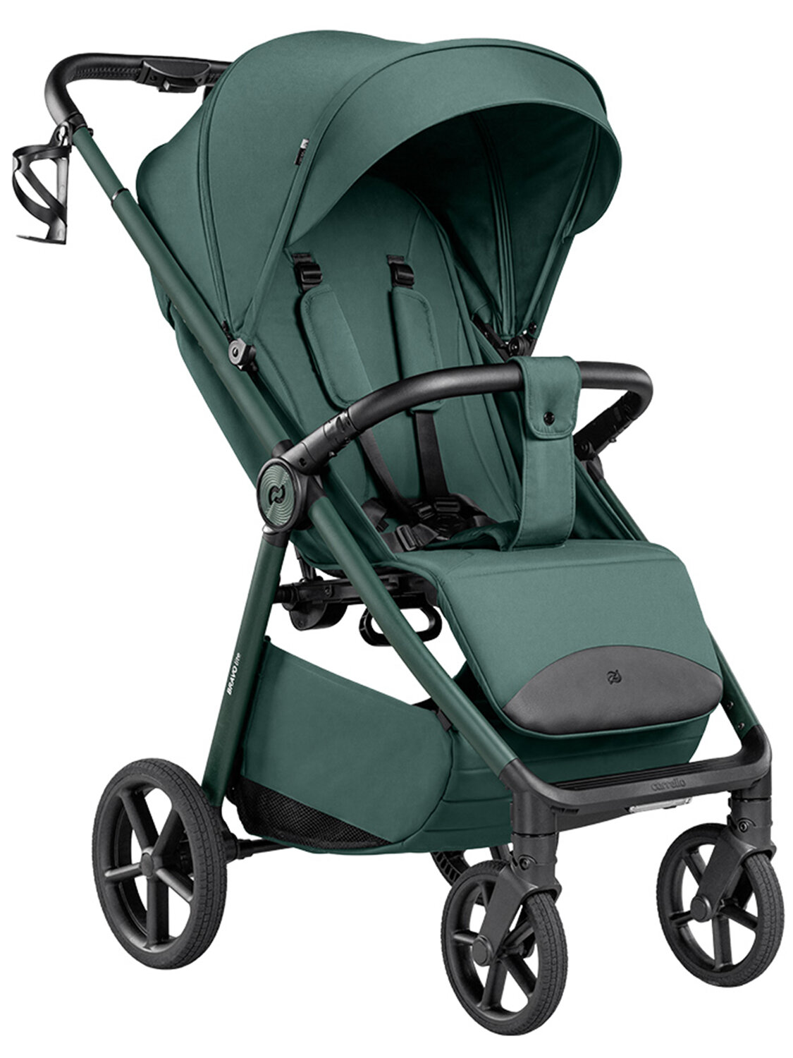 Коляска прогулочная CARRELLO Bravo lite CRL-5529, , зеленый (County Green) 2026, LED-фонарь