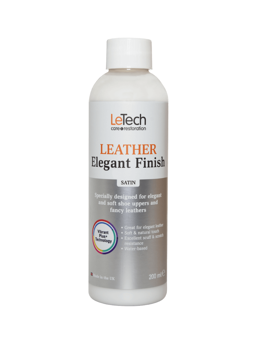 LeTech Expert Line Защитное финишное покрытие для мягких кож Leather Elegant Finish Satin 200мл