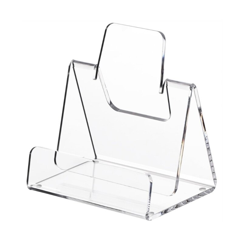 Акриловая Подставка для книг Листовок и Меню в Офисе, Домашнем ресторане, Прозрачная Стойка с Прочным Основанием