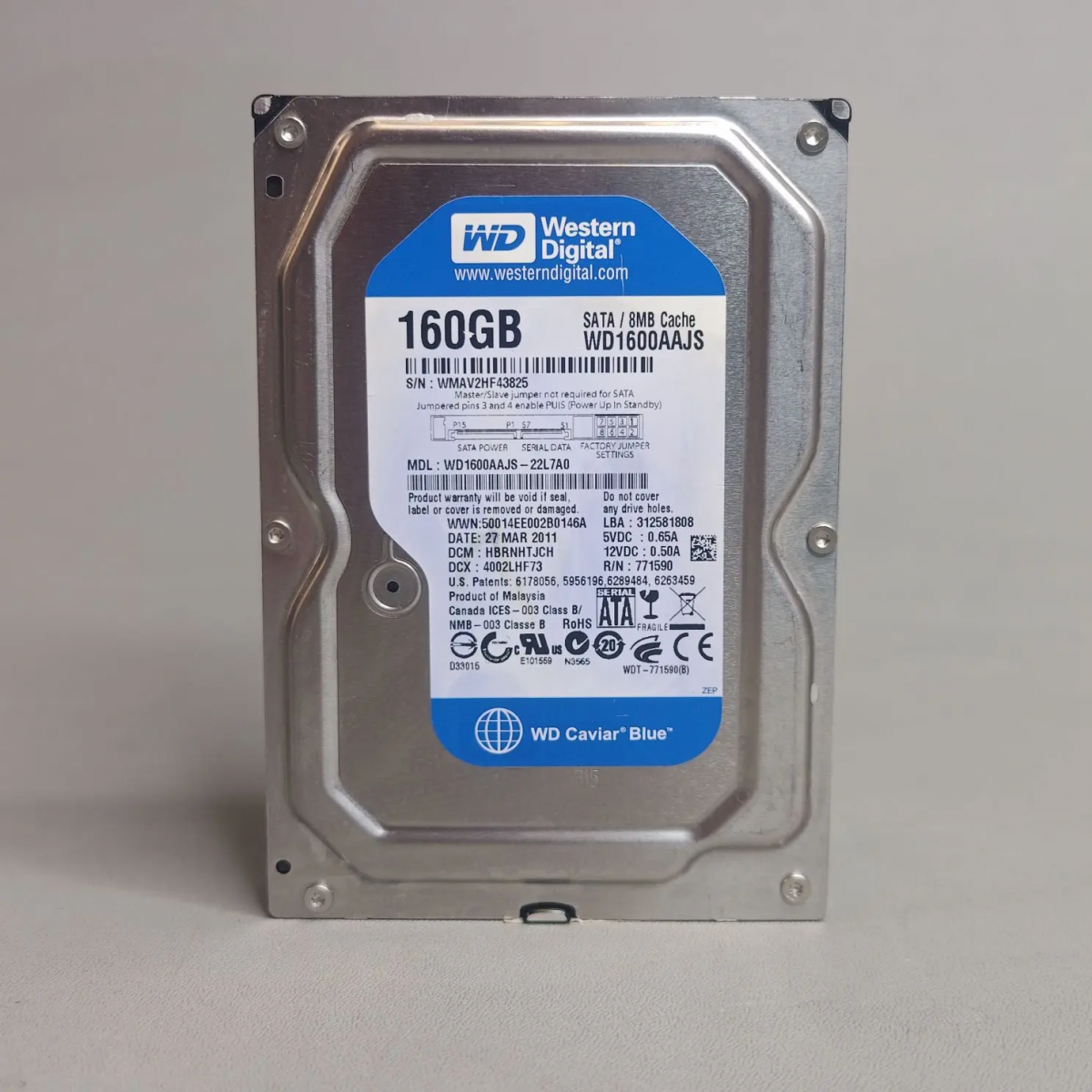 Жесткий диск Western Digital WD1600AAJS 160Gb