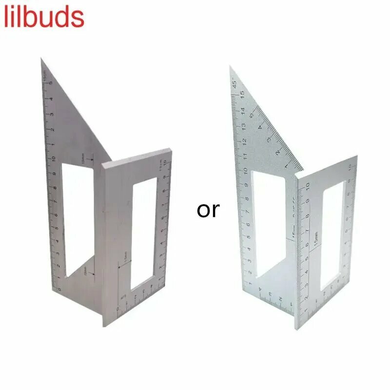 Алюминиевый квадратный многофункциональный угольник 45 90 градусов