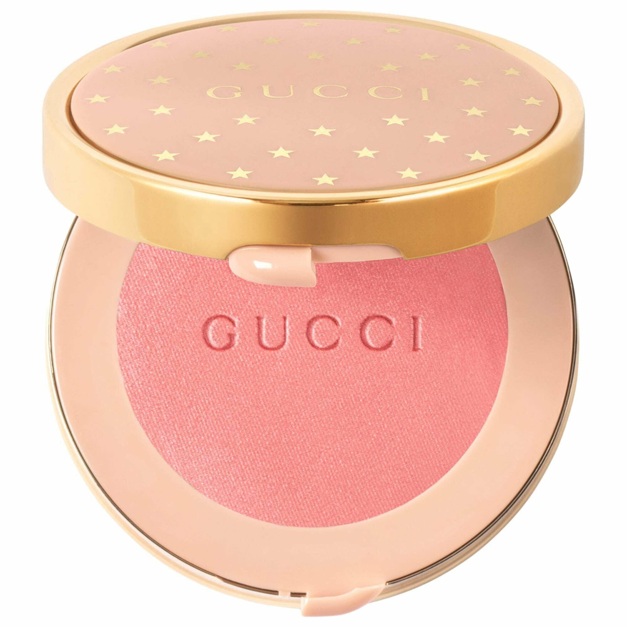 Универсальные компактные румяна GUCCI Blush De Beaute Cheeks & Eyes - 01 Silky Rose