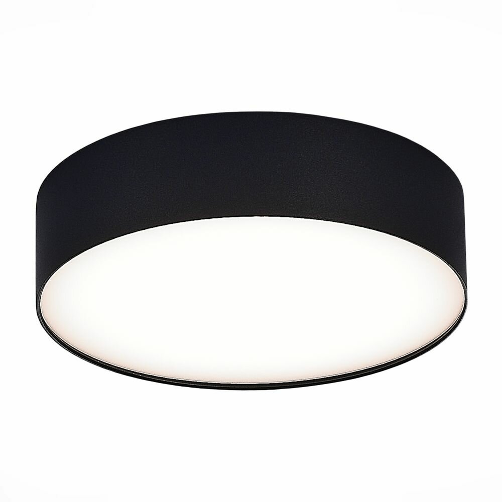ST606.442.27 ST-Luce Светильник потолочный Черный LED 1*27W 4000K 2 430Lm Ra>90 120° IP20 D220xH55 185-265V.