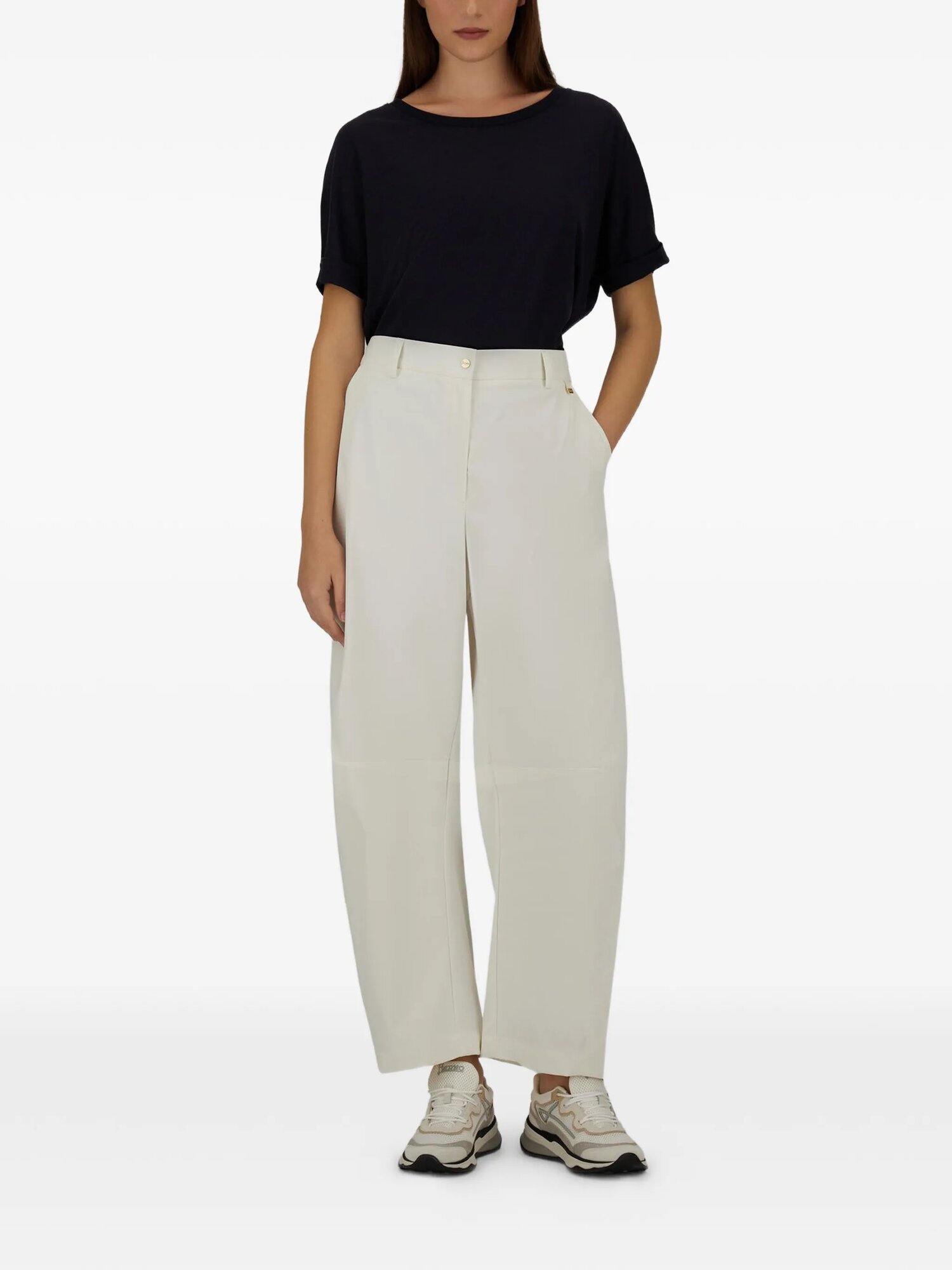 Брюки Barrel-leg trousers