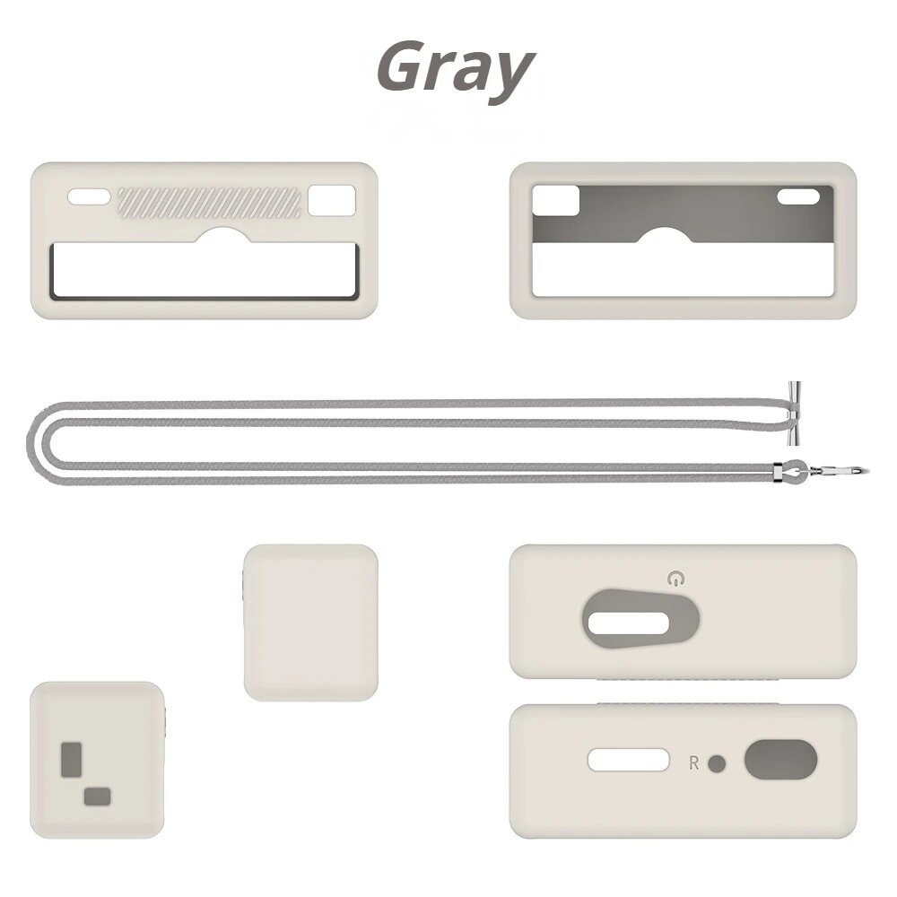 Силиконовый чехол Kodak Charmera, Gray