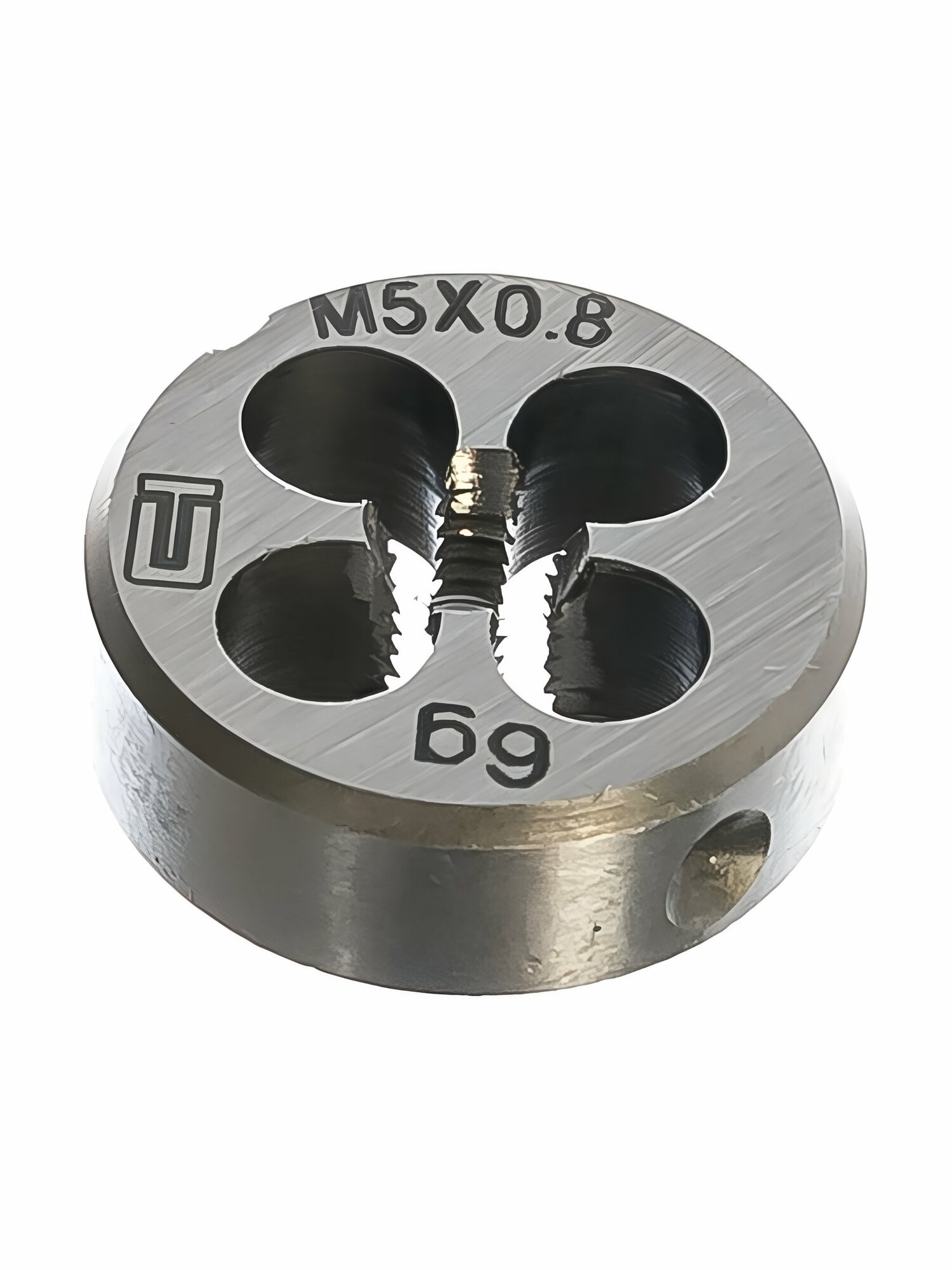 Плашка М5 x 0.8 мм ВИЗ 00531, для нарезки метрической резьбы, Россия