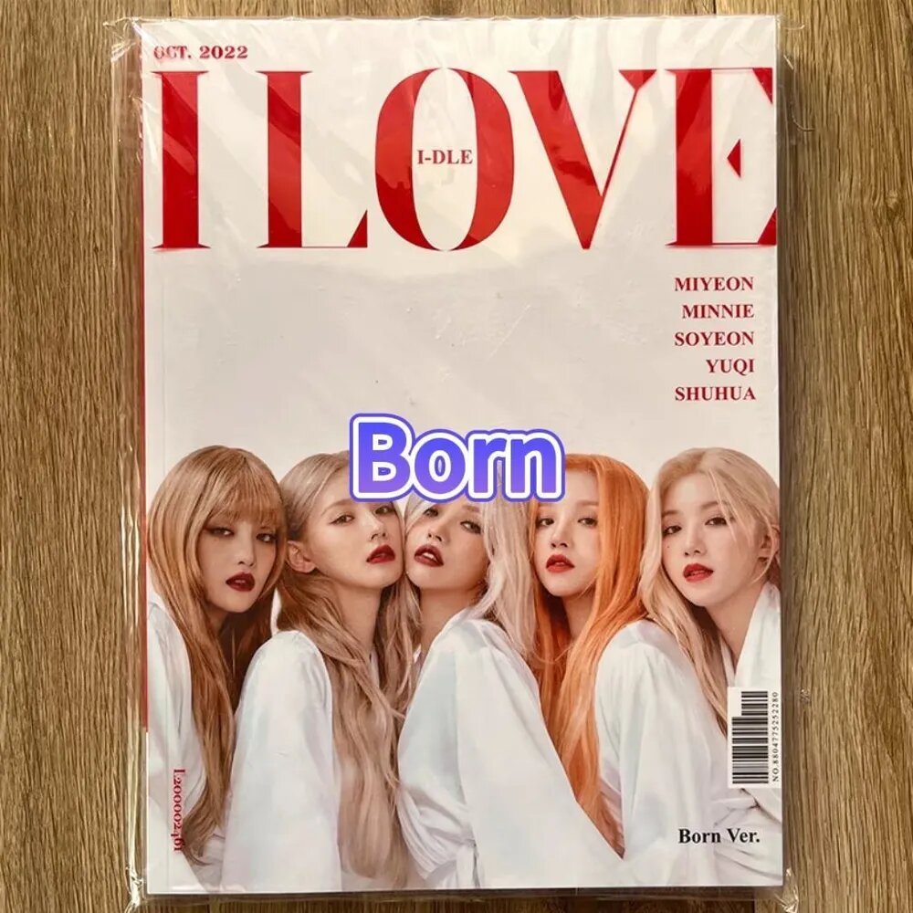 Альбом (G)I-DLE I LOVE 5th Mini Album, Born Ver, Корея, 2022