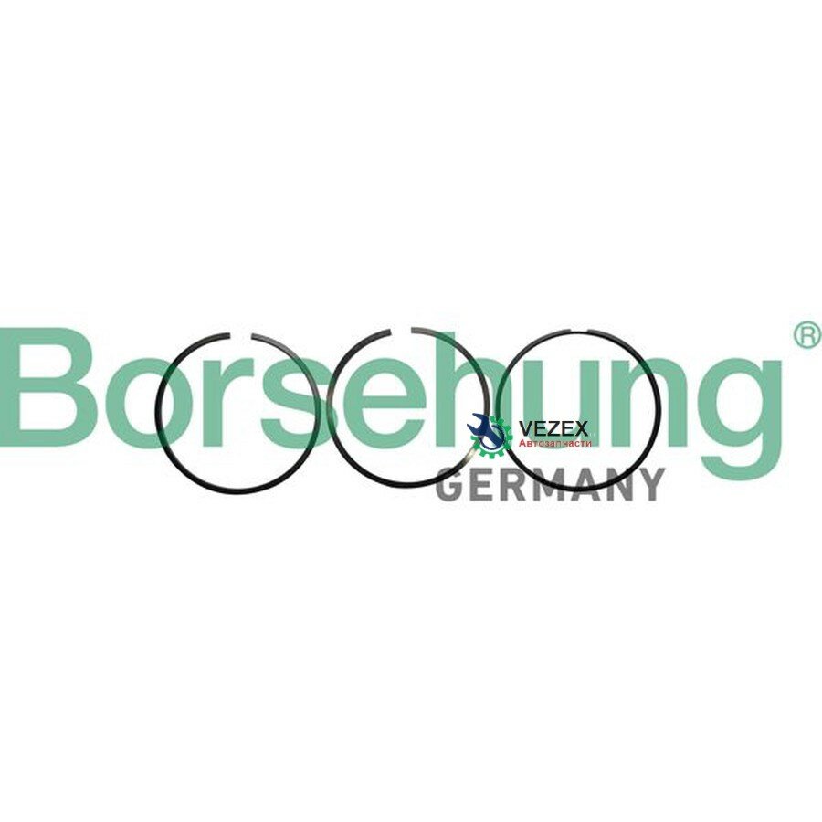 BORSEHUNG B10362 Кольца поршневые, комплект