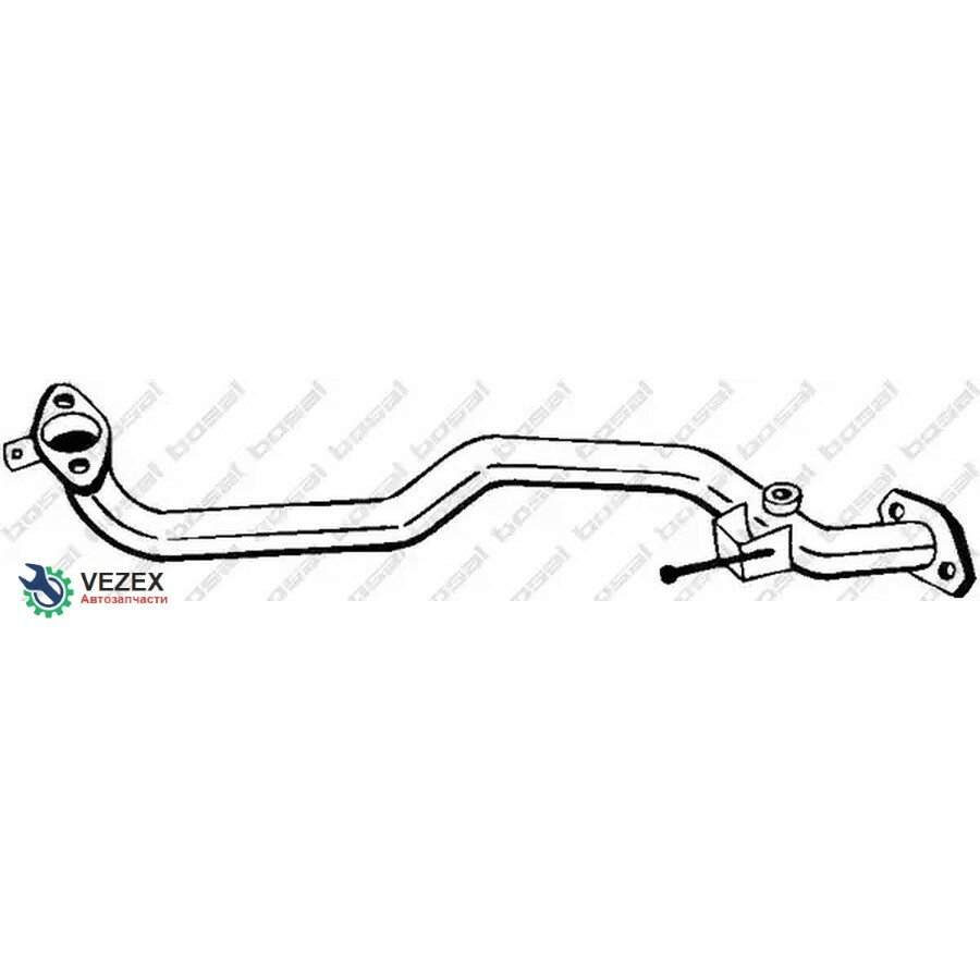 BOSAL 803-009 Глушитель (труба приемная)