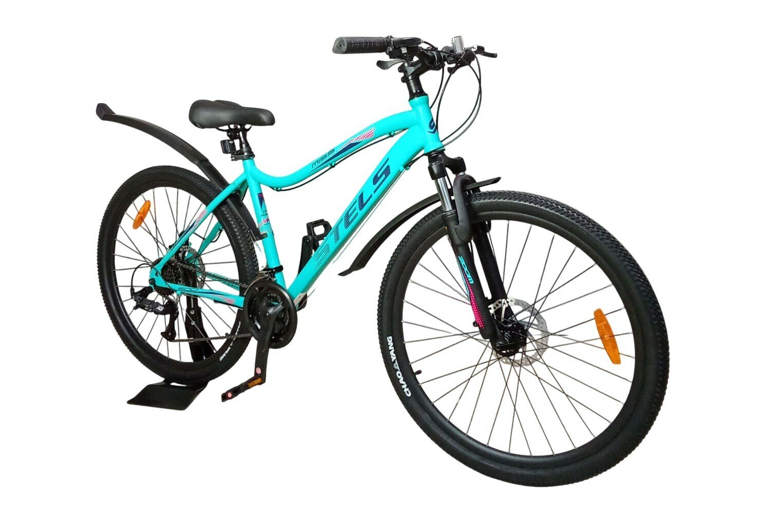 Женский велосипед Stels Miss 500 MD (2026) 17" Бирюзовый (156-170 см)