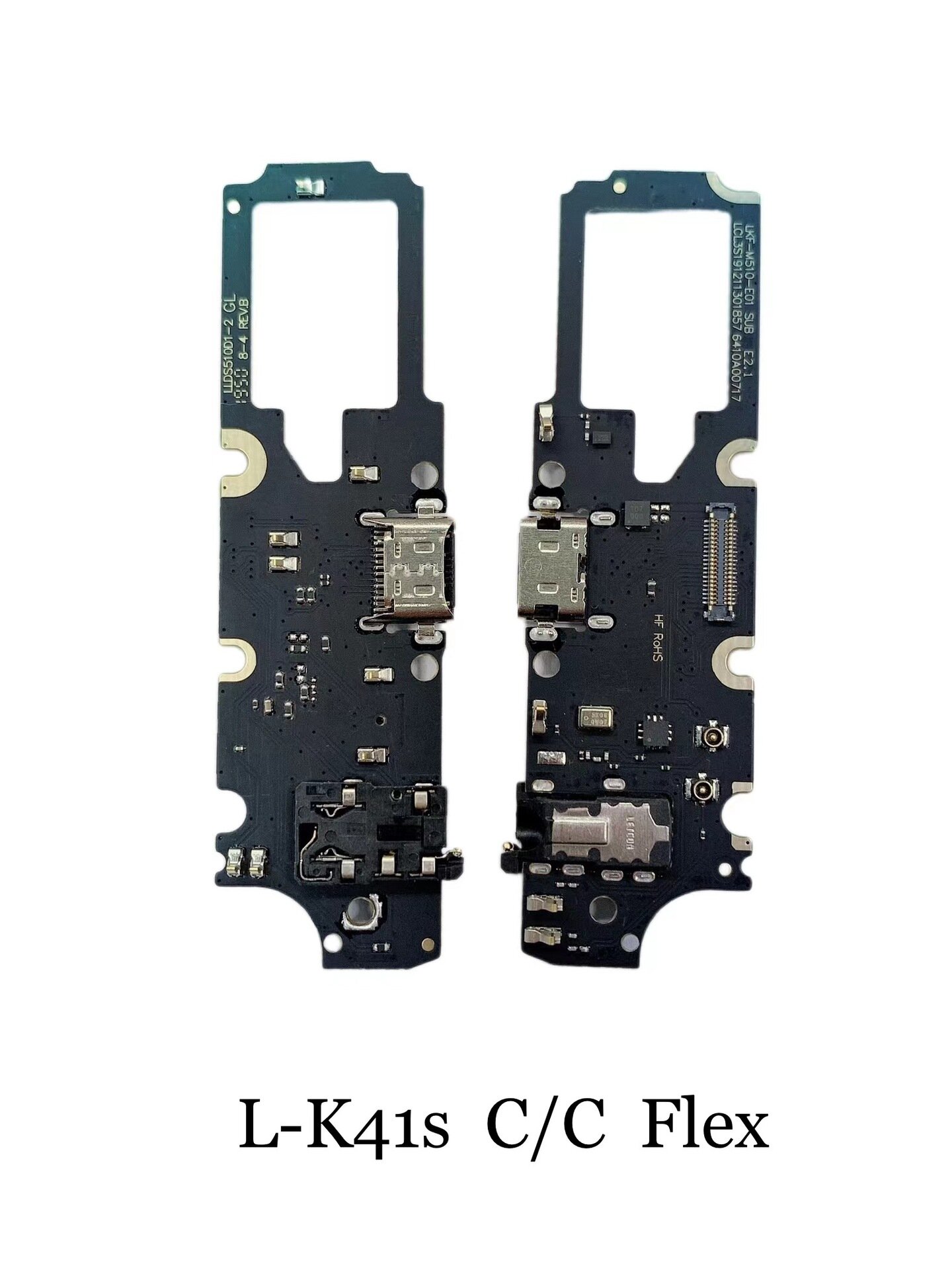 Гибкий кабель замены для LG K41S: порт зарядки, динамик и микрофон для мобильного ремонта