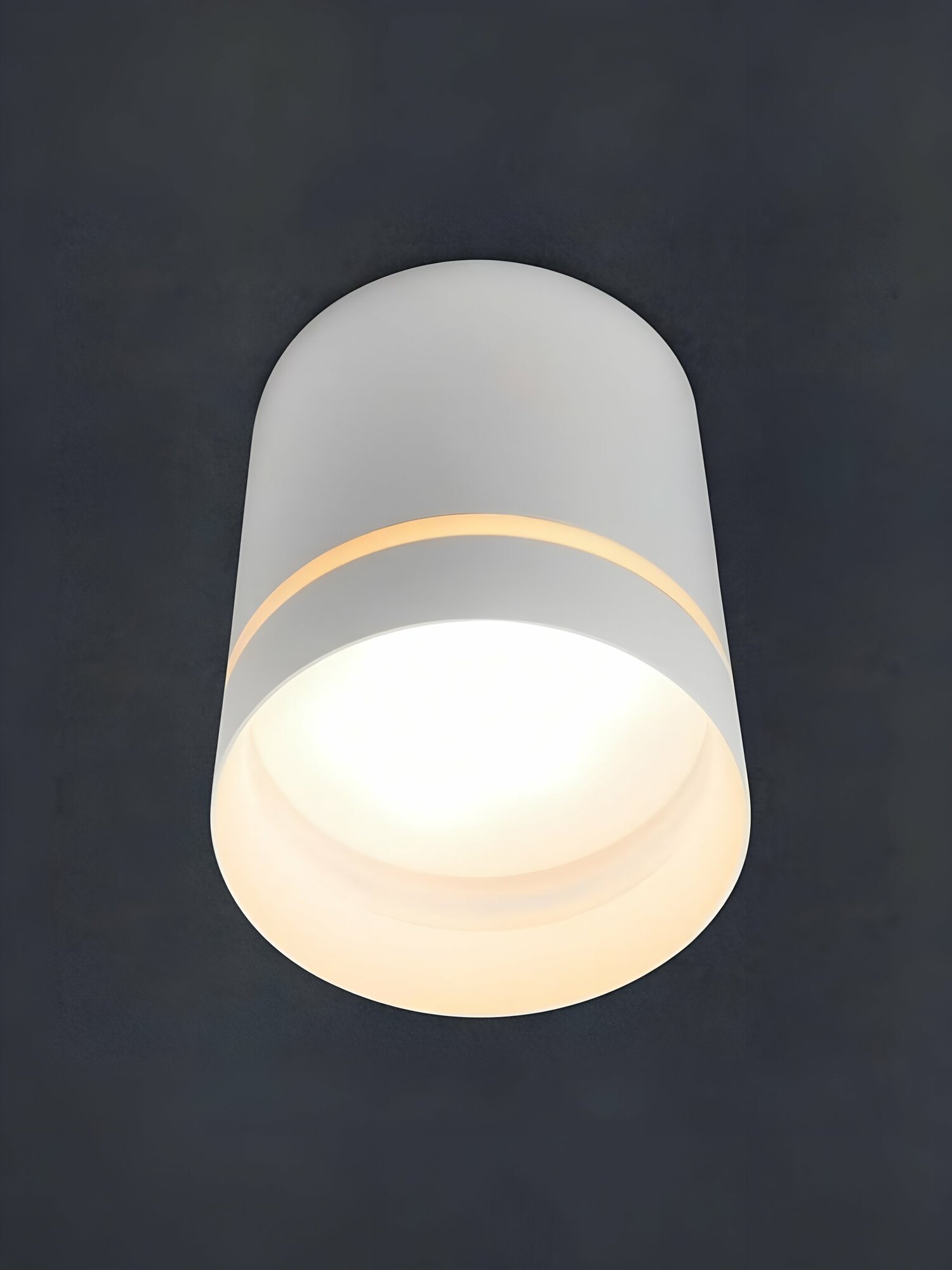 Светильник настенно-потолочный General Lighting Systems Башня, 50 Вт, GX53, белый, накладной спот, 8.2х8.2х7 см, 661347