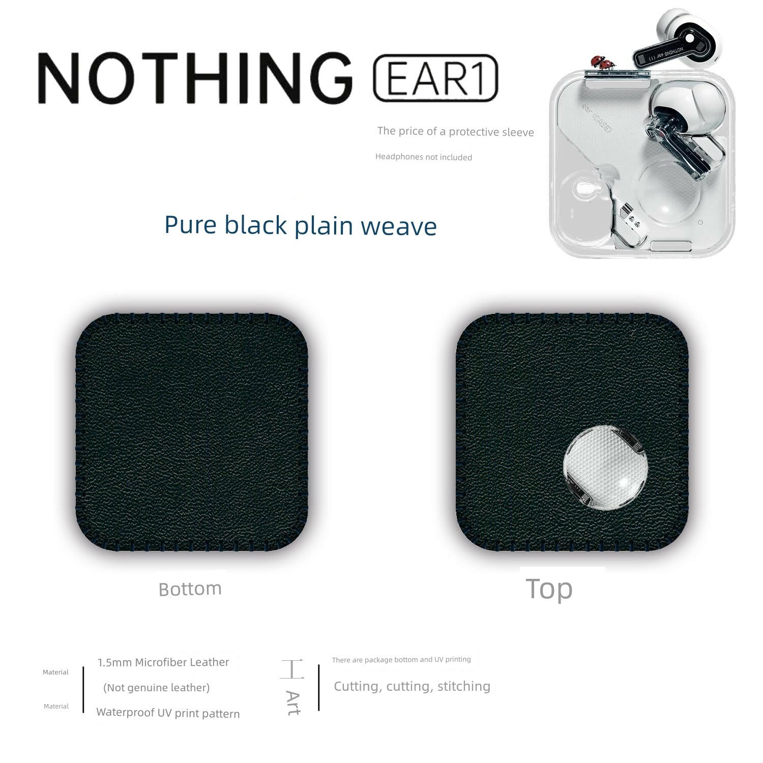 Чехол для наушников NOTHING EAR3 с активным шумоподавлением, Bluetooth-гарнитура EAR2, защитный кейс, коробка для