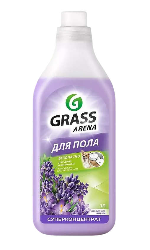 Средство для пола GraSS "Arena" (подходят для роботов-пылесосов) Лаванда , 1000мл