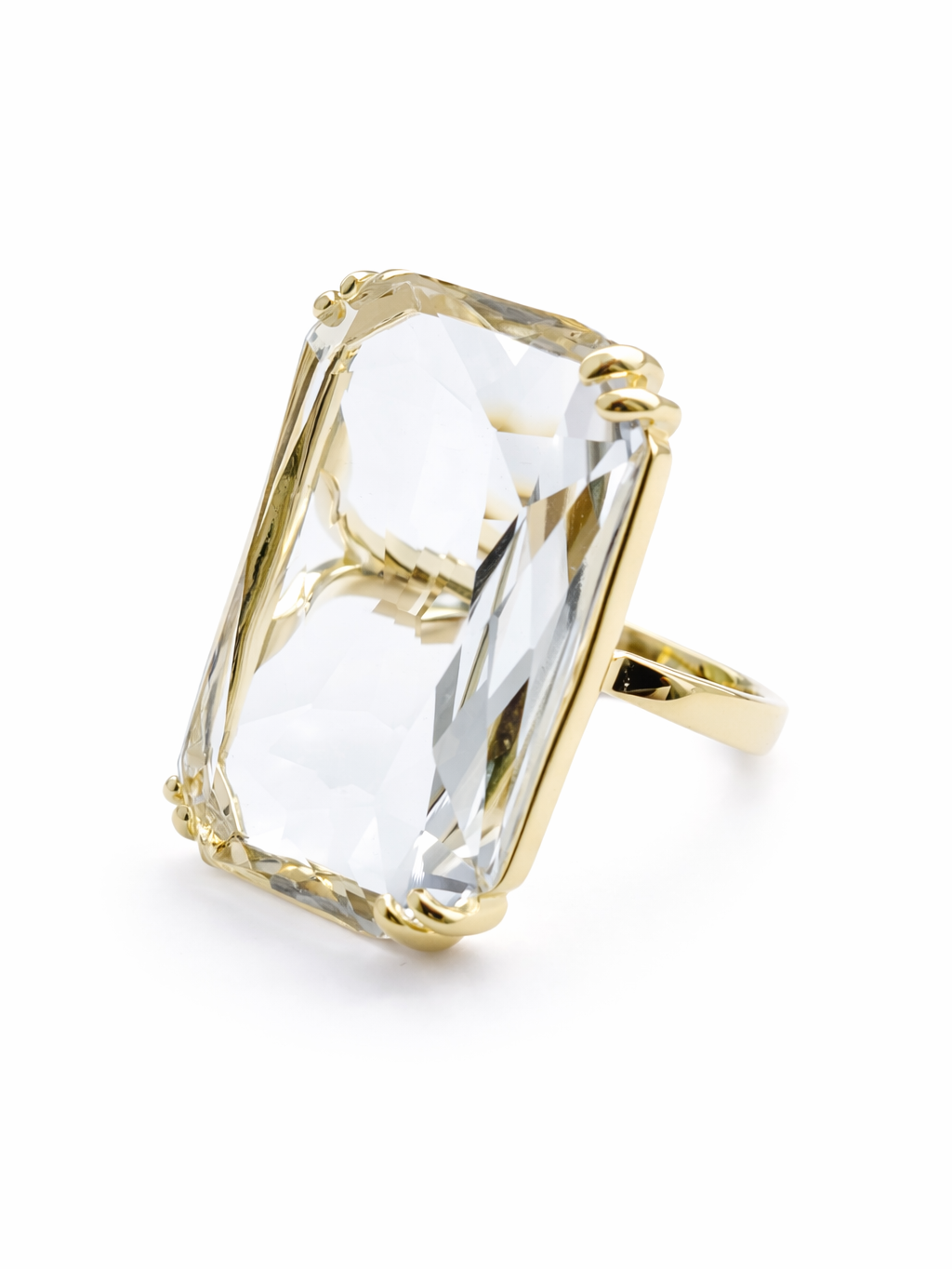 Кольцо помолвочное, кристалл