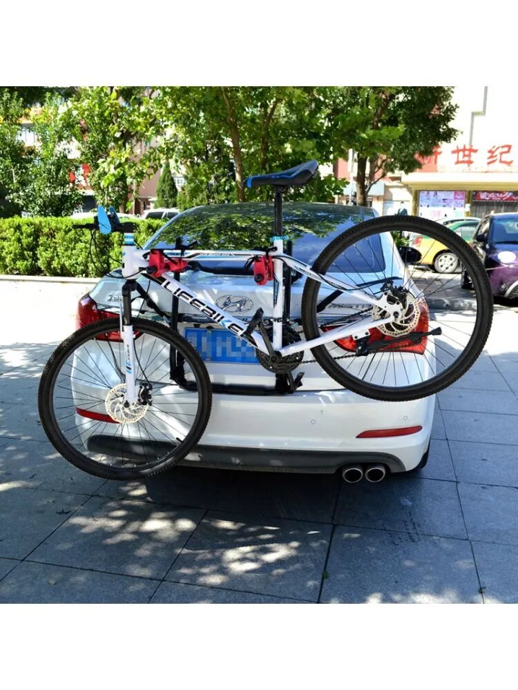 Велобагажник LIFEbike на автомобиль для задней двери и люка из металла