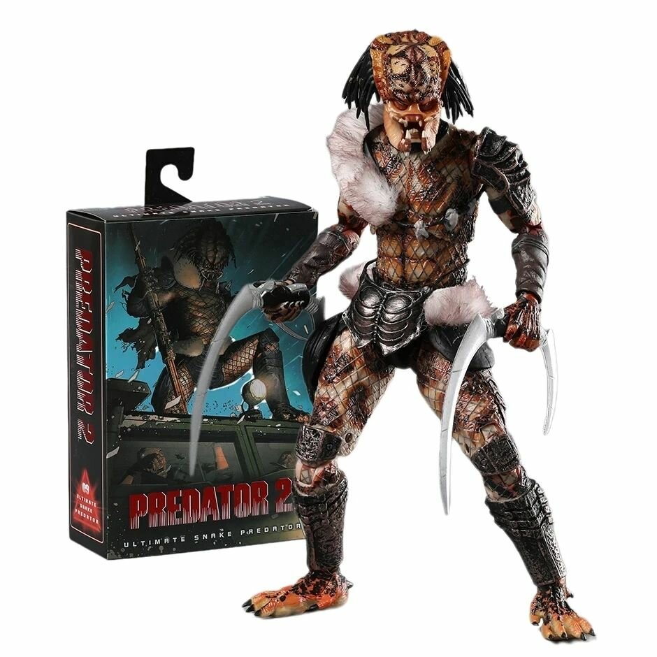 Подвижная фигурка Хищник Ultimate Snake Predator Neca
