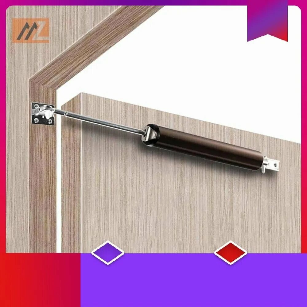 Морозостойкий доводчик для дверей с регулировкой стопбуфера, премиум модель грузоподъемностью 35 кг