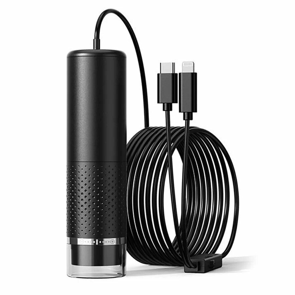 Мини-микроскоп для мобильного телефона, 10-200X, цифровой, портативный, Android и iOS