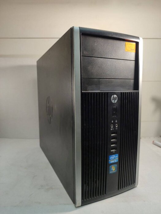 Системный блок HP 6200 PRO 1155 I5 2400 8Gb DDR3 64GB SSD+ 320SATA Q65 ATX black ID_14061