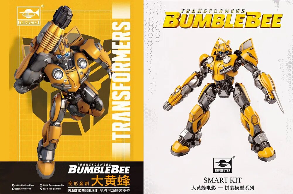 Trumpeter 08100 TF-6 Hornet Сборная модель робота Bumblebee, 92мм