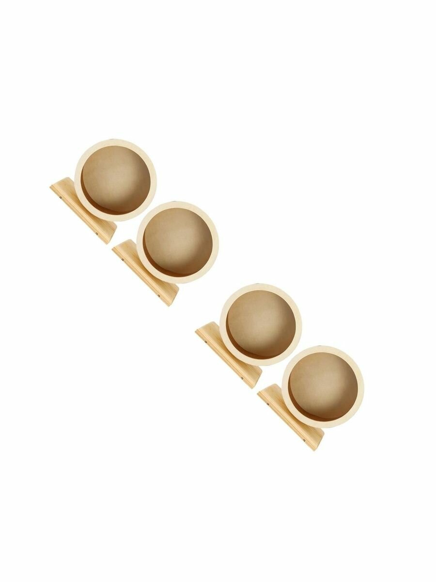 Деревянное колесо для бега с пробковым вкладышем для хомяков, шиншилл и морских свинок