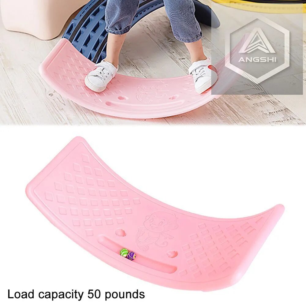 Балансир спортивный, 53.00х25.00 см, Розовый,1x балансировочная доска