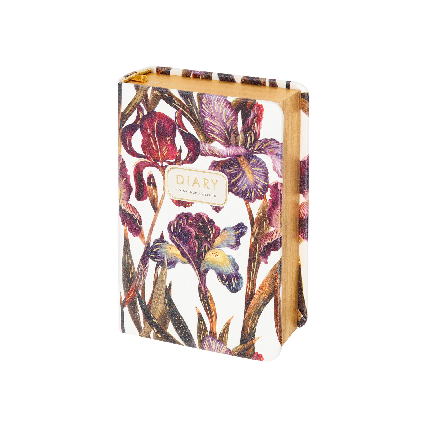 Ежедневник BrunoVisconti "Ирисы", 416 страниц, 70*108мм