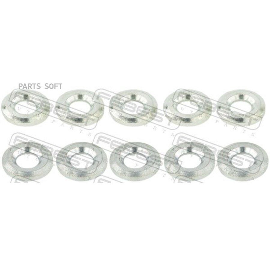 FEBEST RINGFL-015-PCS10 Кольцо уплотнительное форсунки топлива (10 шт. В упаковке) RINGFL-015-PCS10