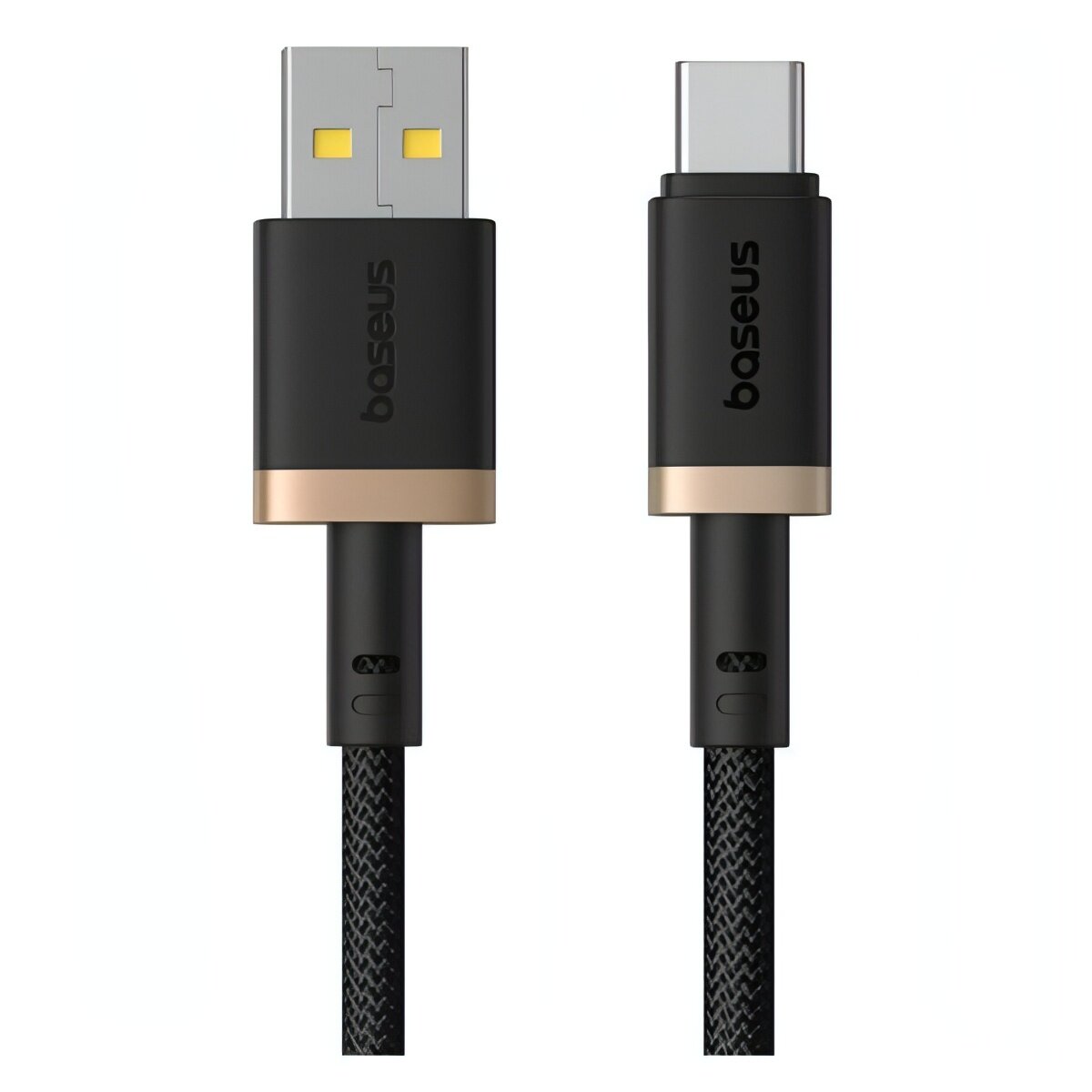 Кабель Baseus Dura Series USB to Type-C 60W 1 м, золотисто черный