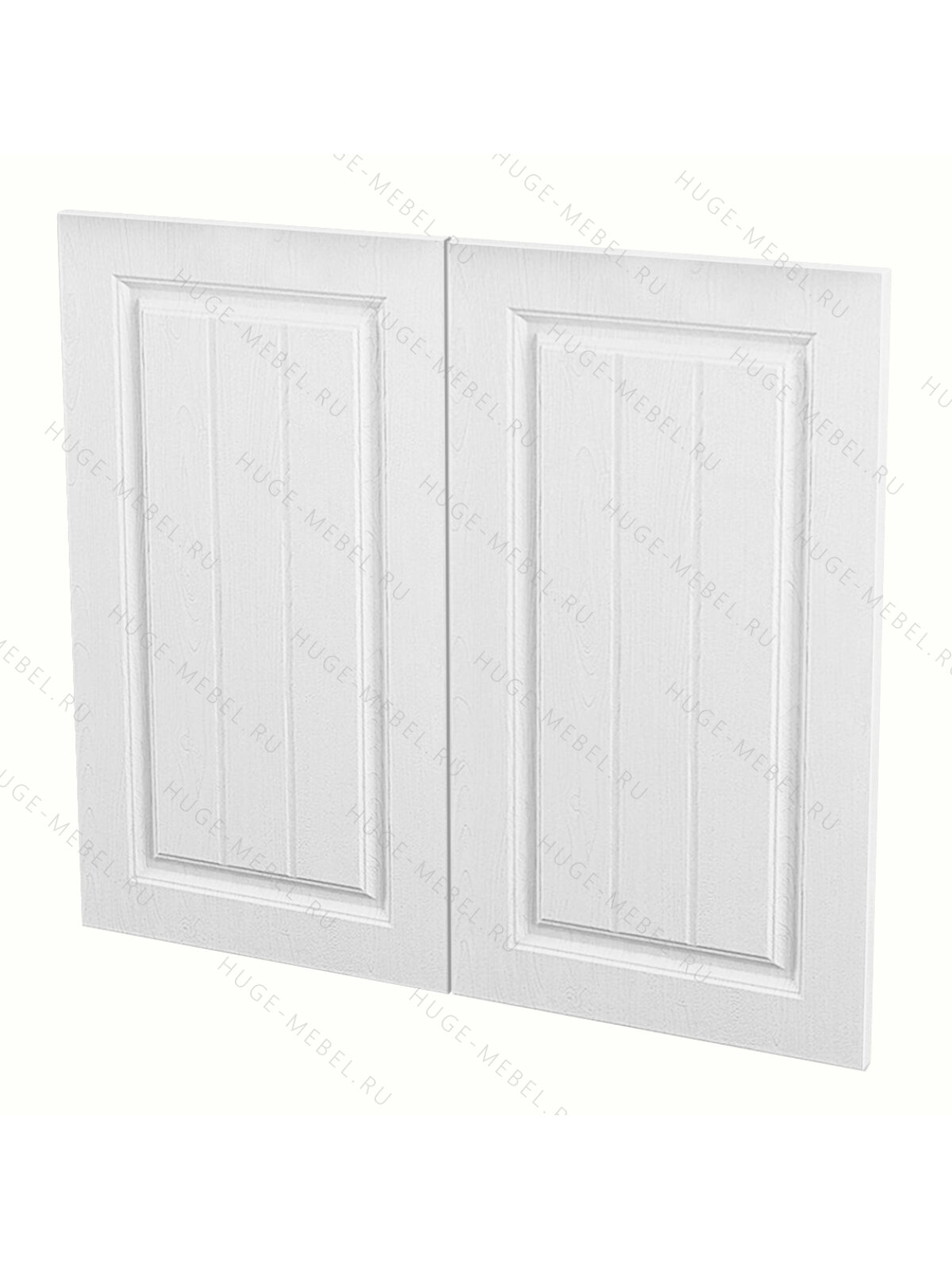 Кухонный фасад Ф-240 белый (Мария) Huge Mebel. Ширина 592 Высота 916. Кухонные фасады