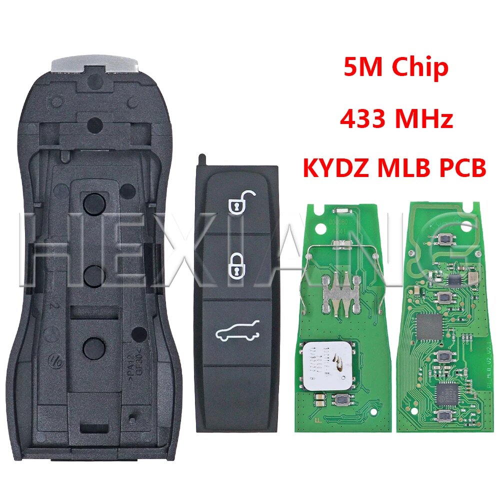 HE KYDZ PCB 5M чип 433 МГц ключ для Audi VW Porsche