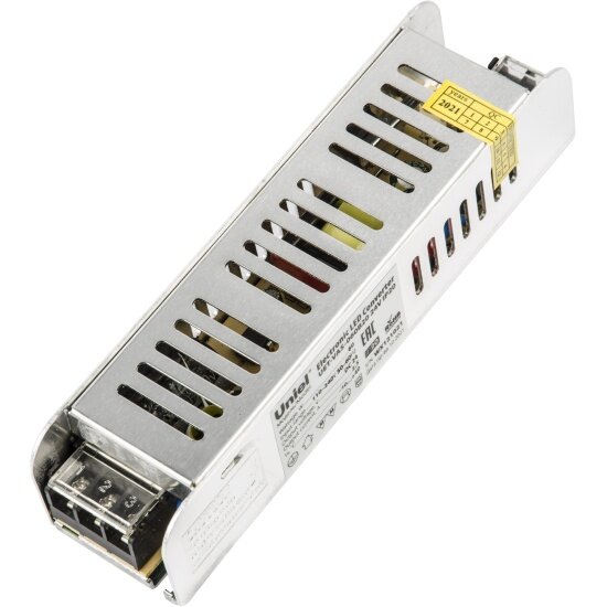 Блок питания для светодиодов Uniel UET-VAS-060B20 24V IP20 60Вт. Металлический корпус