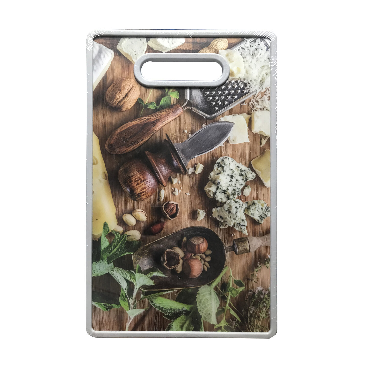 Доска разделочная Fresco Овощи, 37х22см