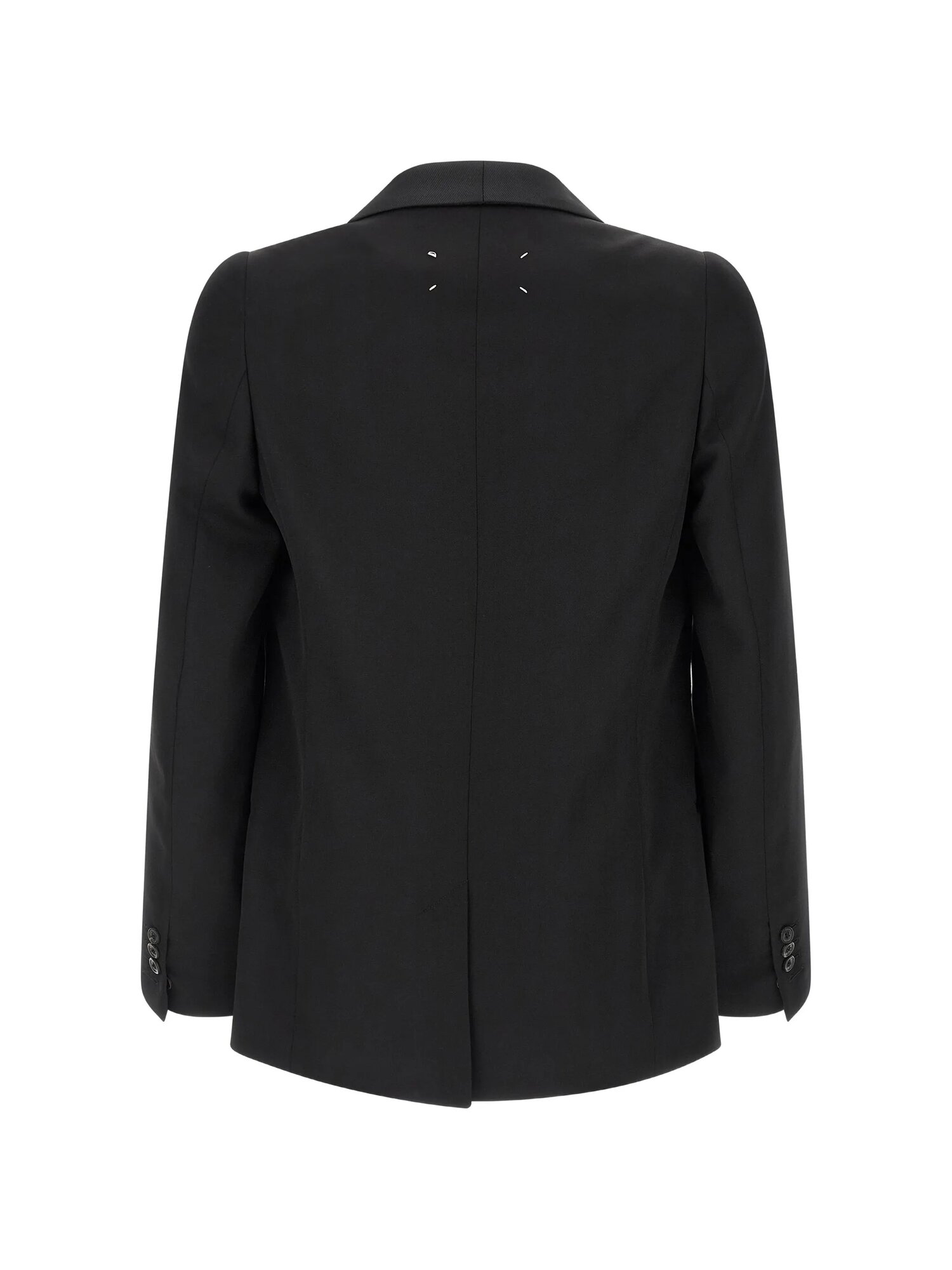 Пиджак Maison Margiela Virgin wool blazer, размер 46, black/black — фото 1